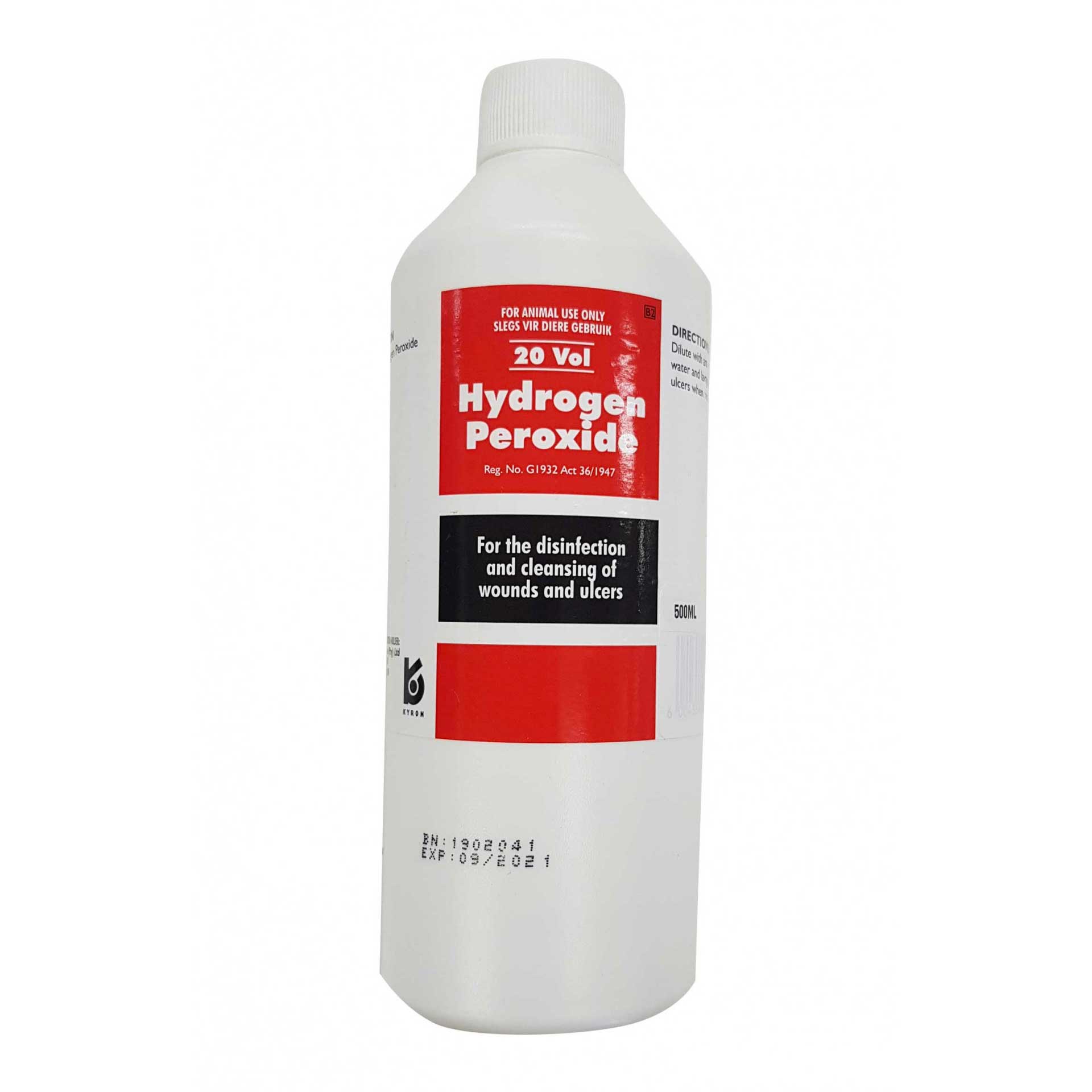 Hydrogen Peroxide 500ml – Solo Saddlers