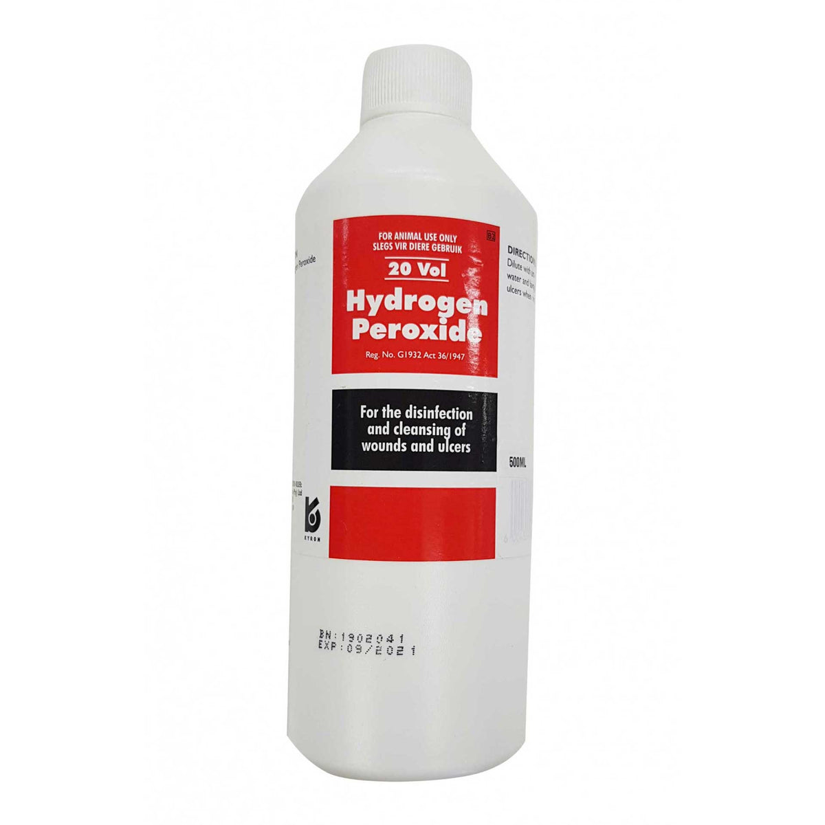 Hydrogen Peroxide 500ml – Solo Saddlers